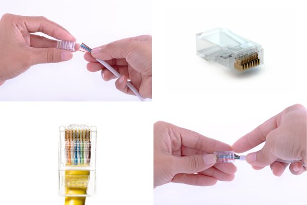 Instalación de cableado RJ45: Conexiones de red (Ethernet) estables ...